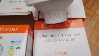 4 Lampadine AR111 con attacco G53