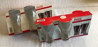 Set 6 bicchieri Coca Cola