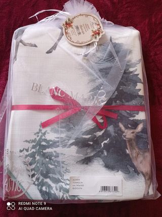 Tovaglia natalizia Blancmariclò