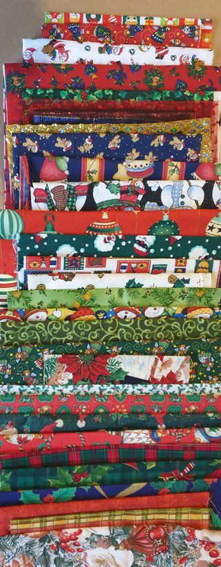 tessuti natalizi per patchwork