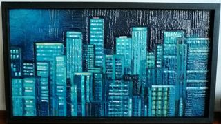 Quadro astratto materico