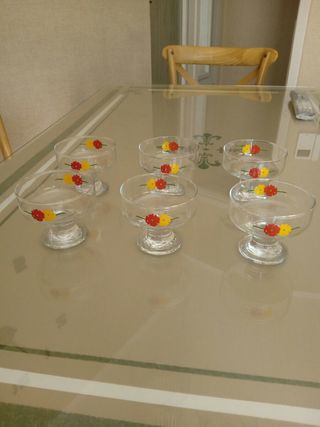 Servizio da 6 macedonia, gelato, altro