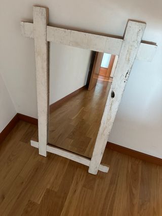 Specchio cornice ecologica legno naturale