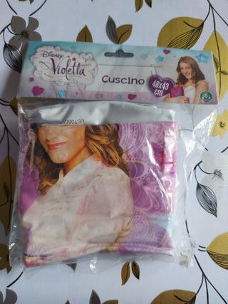 Cuscino Violetta gonfiabile - bambina