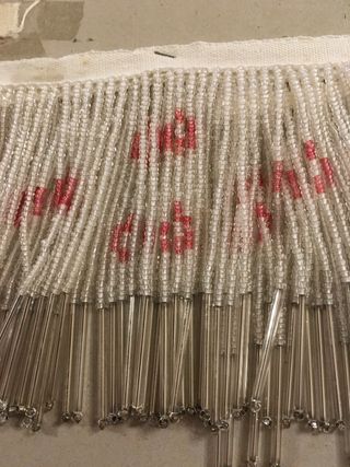 Frangia antica in vetro di Venezia