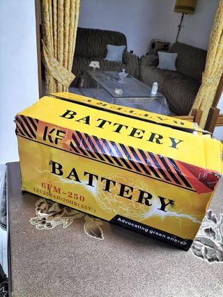 Batteria al Gel 12V 250Ah per solare fotovoltaico