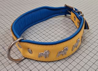 Collare in pelle imbottito BULLY 56cm