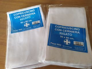 Set 4 copricuscini con cerniera