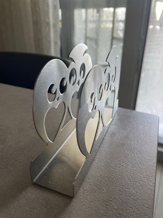 Portatovaglioli in metallo