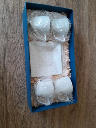 Tazze ceramica con piattino