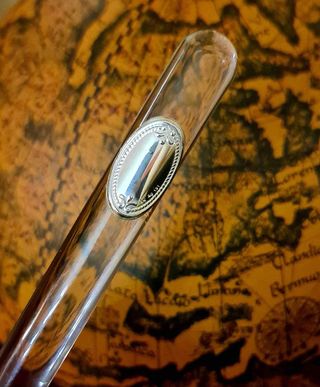 elegante Fermacarte in argento