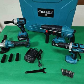 KIT VALIGETTA CON UTENSILI A BATTERIA 4 in 1 TRAPA