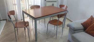 Tavolo in legno allungabile