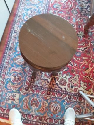 Tavolino legno 5 gambe