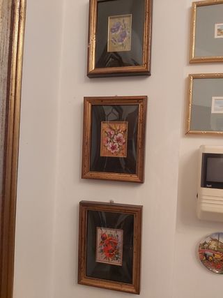 Quadretti floreali tris