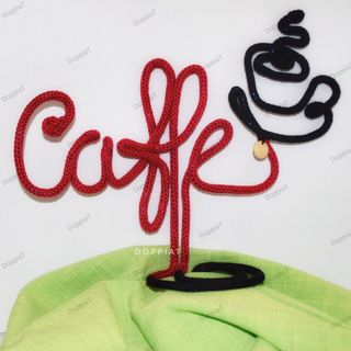 Scritta artigianale per decorazione casa