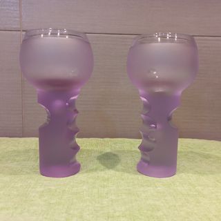 Bicchieri Space Age anni 70