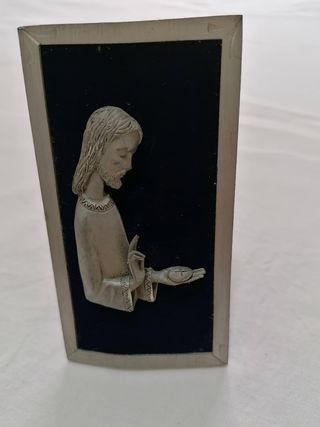 Icona velluto e peltro