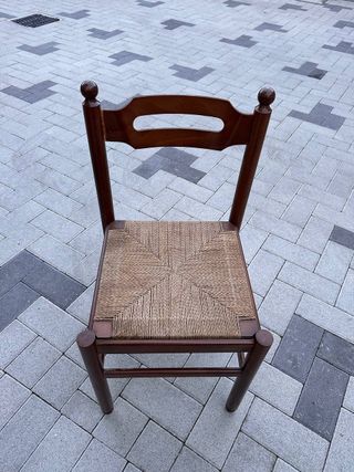 Sedie con seduta in paglia