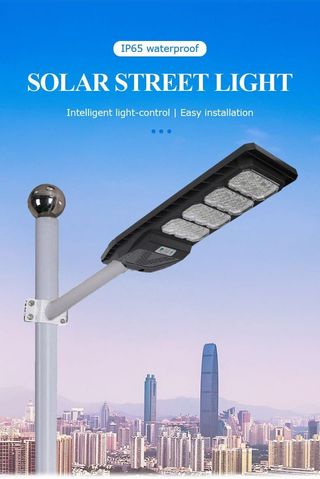 Lampione Stradale LED ad Energia Solare