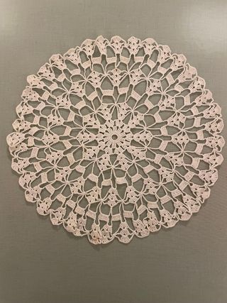 centrino fatto a mano uncinetto