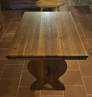 Tavolo in legno massello di Castagno