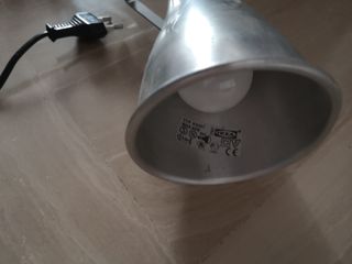 Lampada alluminio a pinza vintage IKEA FAS