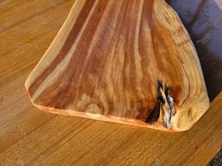 Tagliere in legno trattato