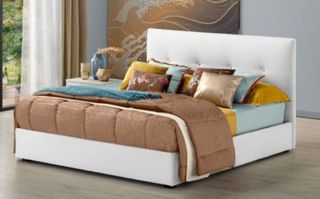 Letto matrimoniale con contenitore