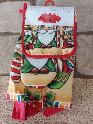 Set cucina natalizio