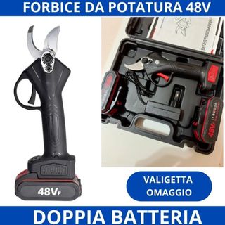 Forbice Da Potatura A Batteria Cesoia Elettrica