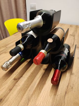 Porta bottiglie modulare componibile