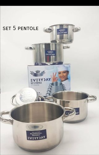 Casseruole bavaria 5 pezzi