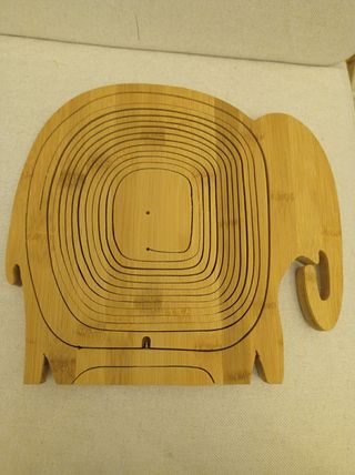 Cesto legno pieghevole