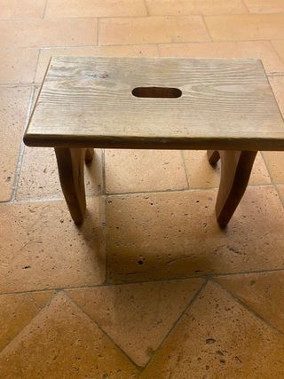 sgabello legno