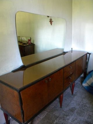 Mobile da soggiorno anni 60 - 70 245Lx54Px89H al