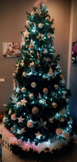 Bellissimo albero di Natale 220cm