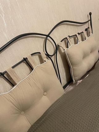 Letto matrimoniale in ferro battuto