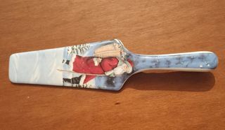 Paletta per torta a tema natalizio