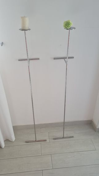 Porta candela stilizzati