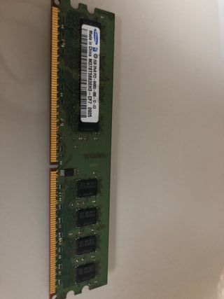Samsung DDR2 RAM PC2-6400U-666-12-E3 800 MHz CL de 2 GB de Segunda mano ...