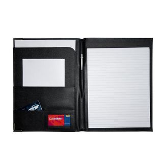 5 pezzi Cartella documenti nero A4