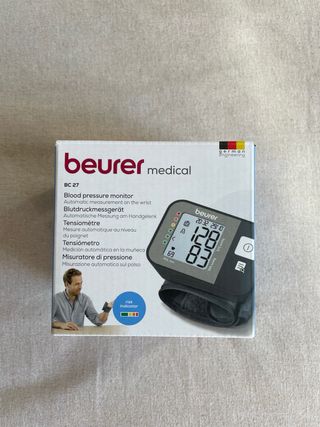 medidor de tension beurer muñeca