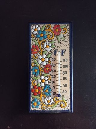 Termometro dipinto a mano
