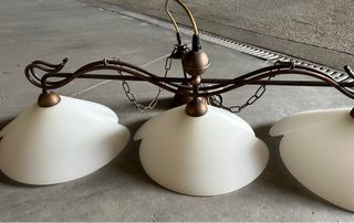 Lampadario arre povera 100 cm