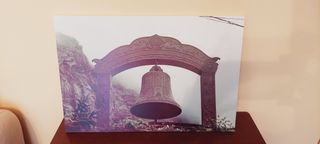 Quadro Stampa Campana di preghiera buddista