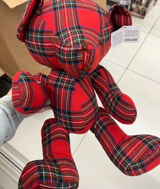 Peluche Tartan Natale
