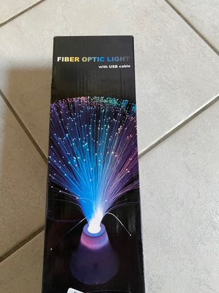 Lampada a fibra ottica