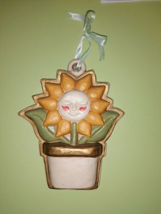 Quadretto vaso con fiore Thun