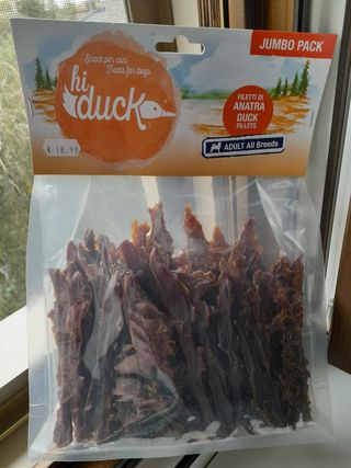 Filetti di anatra essiccati  500gr.